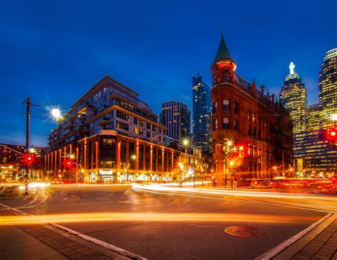 Free Photo View Of City Street At Night Architecture Long Exposure
