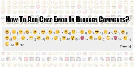 How To Add Chat Emoji In Blogger Comments EXEIdeas Let S Your Mind Rock