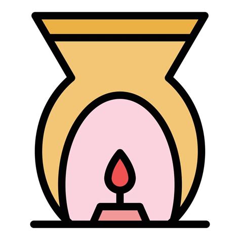 Oil Diffuser Icon Color Outline Vector 19188776 Vector Art At Vecteezy