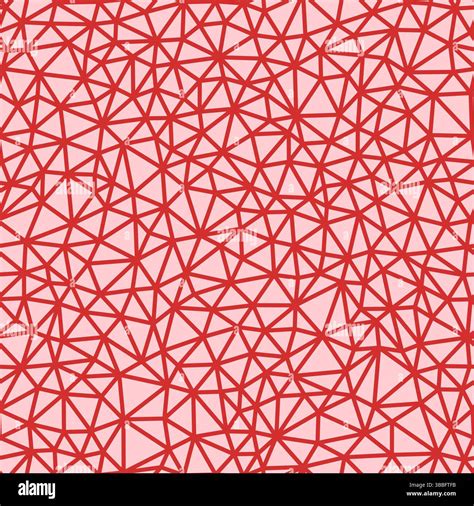 Triangles Vector Pattern Red Color Tiny Triangles Size Bold Lines