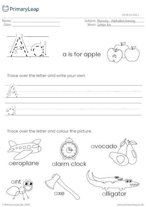 Tracing Letter Aa Worksheet Letter Tracing Worksheets