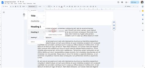 How To Add Subheading In Google Docs Quick Guide 1 Minute Video Guide
