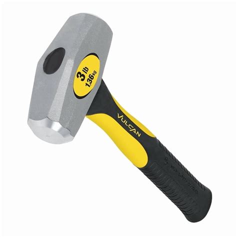 Vulcan Drilling Hammer 3 Lb Steel Head Fiberglass Walmart Business