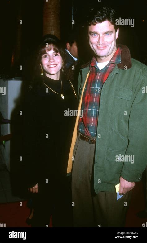 Hollywood Ca December 18 L R Actress Jami Gertz And Husband