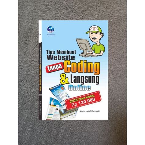 jual tips membuat website tanpa coding dan langsung online shopee