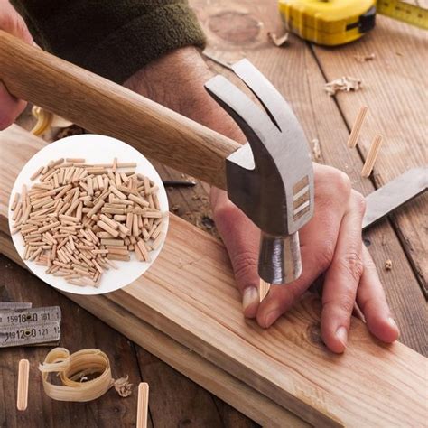 Set Van 900 Houten Pluggen M6 M8 M10 Verschillende Houten Pluggen 6 X 30 Mm Bol