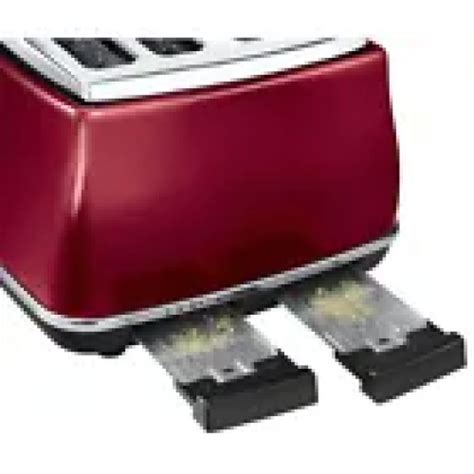 Delonghi Ctom4003r 4 Slice Toaster 1800w Micalite With Defrost