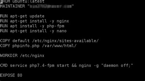 Dockerfile에 Ubuntu Nginx Php를 만들고 Rds와 연동해 보기 서버 구축편 Developersio