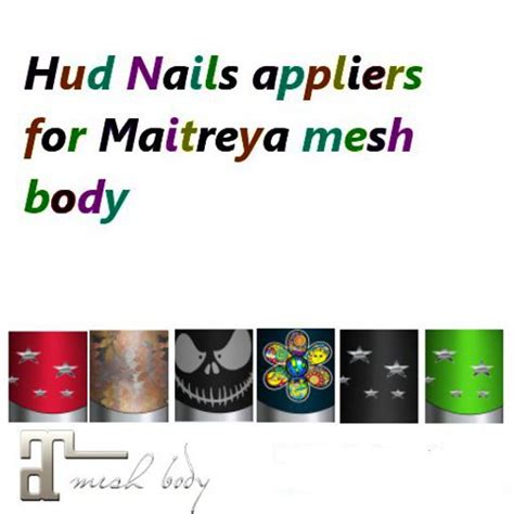 Second Life Marketplace Nails Hud 1 Maitreya