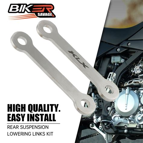 Motorcycle Rear Suspension Lowering Links Lower Drop Kit For Kawasaki Klx 250 S Sf Klx300r Sm