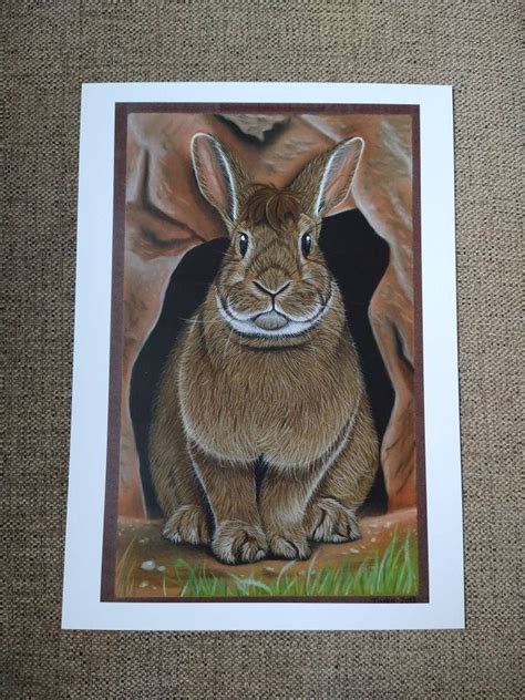 Bigwig Watership Down Geïnspireerd A4 Art Print Etsy