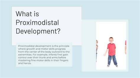 Cephalocaudal And Proximodistal Development By Adrieona Williams