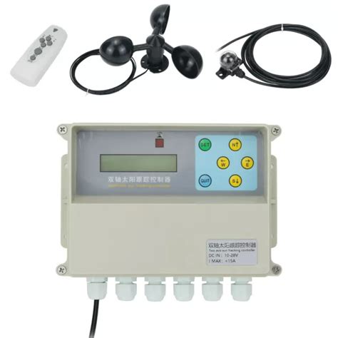 Dual Axis Solar Tracker Controller Set Automatic Tracking Controller