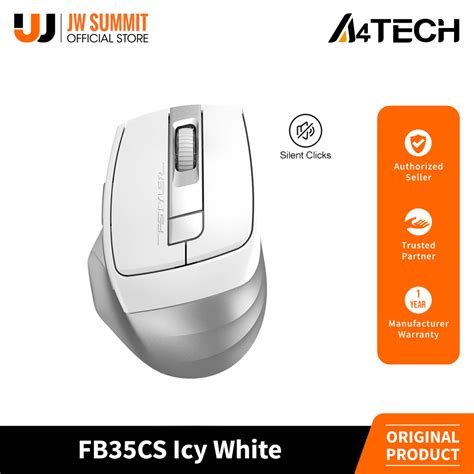 A4Tech FB35CS 2000 DPI Dual Mode Rechargeable Silent Click Optical Wireless Mouse Lazada PH