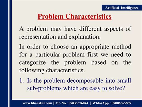 Problem Characteristics In Artificial Intelligence Pdf