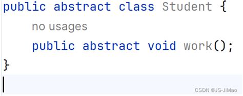 抽象方法与抽象类：概念、定义与协作开发的重要性 Csdn博客