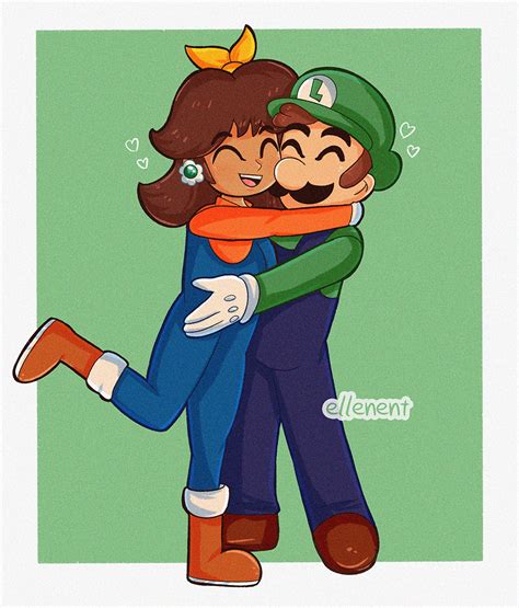 Luigi And Daisy Doing It Hard