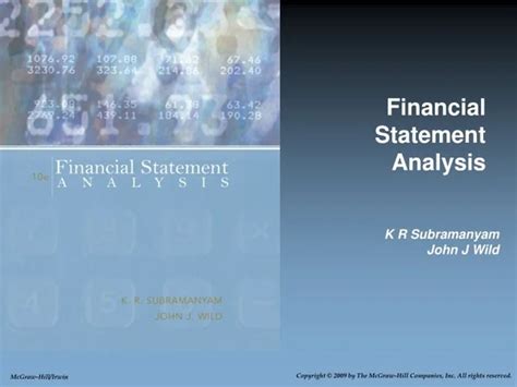 Ppt Financial Statement Analysis Powerpoint Presentation Free