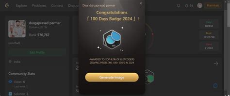 Durgaprasad Parmar On Linkedin 100daysofcode Leetcode Codingjourney Learnwhatmatters