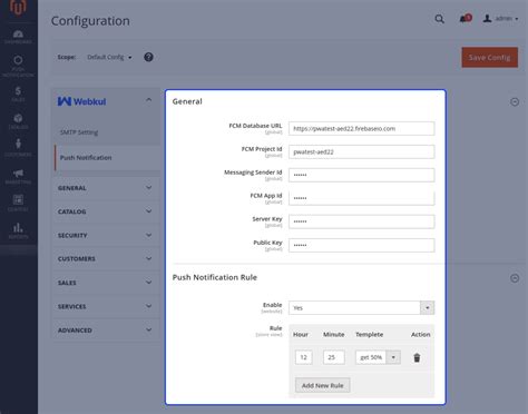magento 2 web push notifications website push services webkul