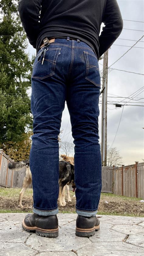 Ranger Moon 19oz Unsanforized Deep Indigo Selvedge Denim Slim Cut R
