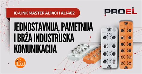 Inteligentna Ifm Io Link Komunikacija Povežite Se S Budućnošću Proel Industrijska Automatizacija
