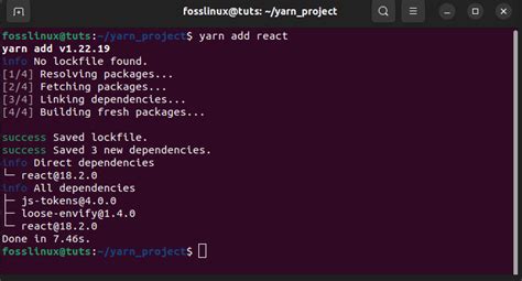 How To Install Yarn On Ubuntu Foss Linux