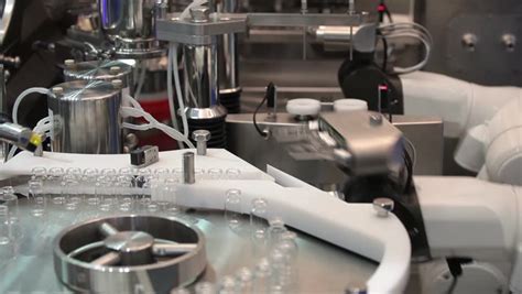 Steriline Isolators Equipment Robotic Asepting Compounding System Stock Footage Video 23487391