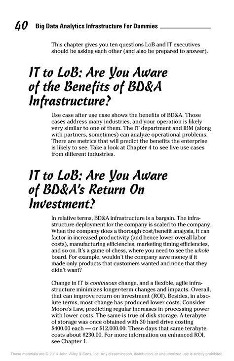Big Data Analytics Infrastructure For Dummies Pdf