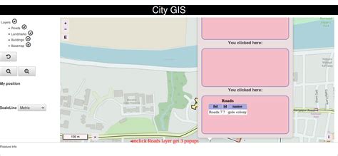 Get Single Popup Onclick Different Wms Layers Using Openlayers 3
