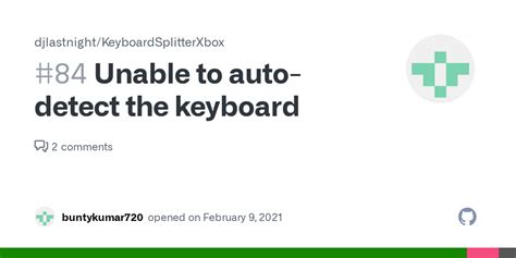 Unable To Auto Detect The Keyboard · Issue 84 · Djlastnight