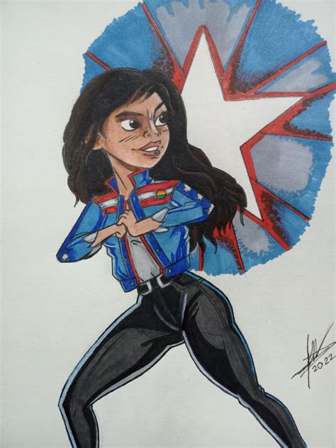 America Chavez By Joancarrington14 On Deviantart