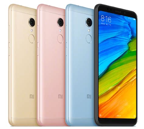 Xiaomi Redmi 5 and Redmi 5 Plus with 5.7-inch / 5.99-inch full-screen ...