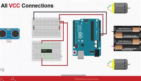 Arduino Obstacle Avoiding Robot With L293d 11 Steps With Pictures Instructables