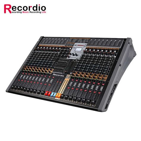 가성비 실현 사운드 카드 내장 16채널 Dj 믹서 Tfb20