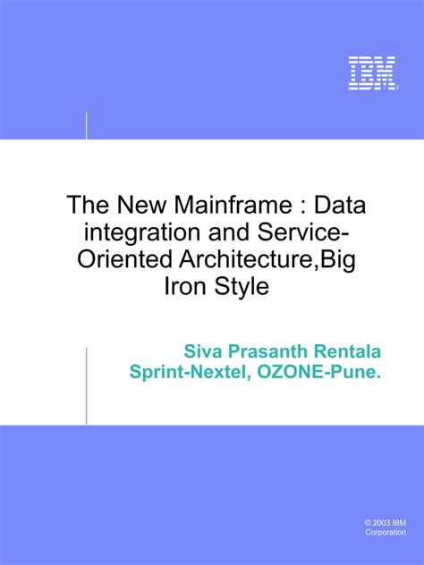 Copy Of The New Mainframe Pdf