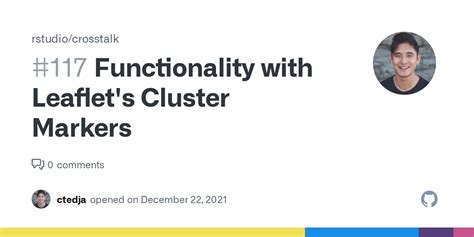 Functionality With Leaflet S Cluster Markers Issue Rstudio Crosstalk GitHub