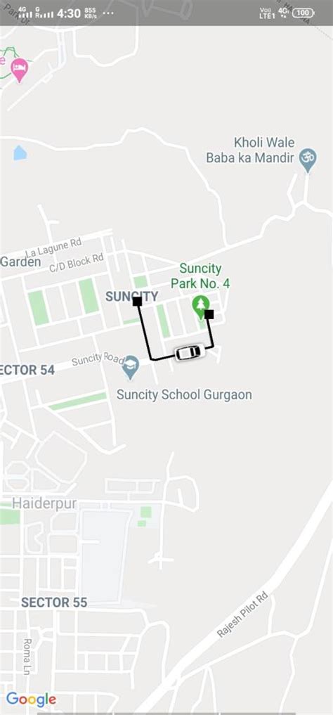 Uber Car Animation Android An Example Project Codekk Androidopen