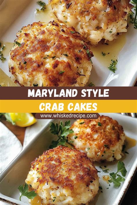 Maryland Style Crab Cakes Recipe Crab Cakes Maryland Style Crab Cakes Crab Dishes