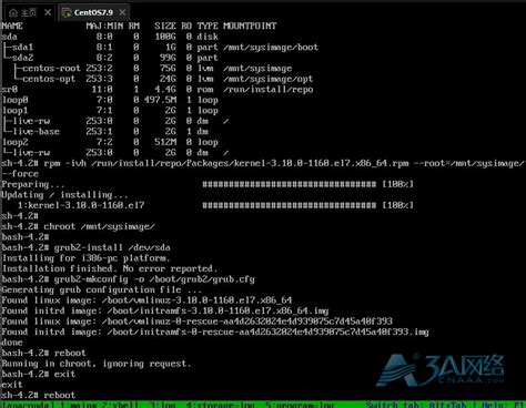 centos7 丢失grub无法启动 3a网络资讯门户