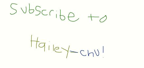 Subscribe To Hailey Chu By Pikachuandfriends On Deviantart