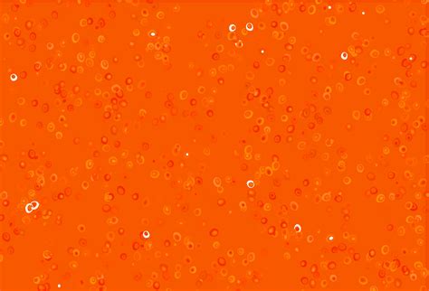 Light Orange Vector Background With Bubbles 11582338 Vector Art At Vecteezy