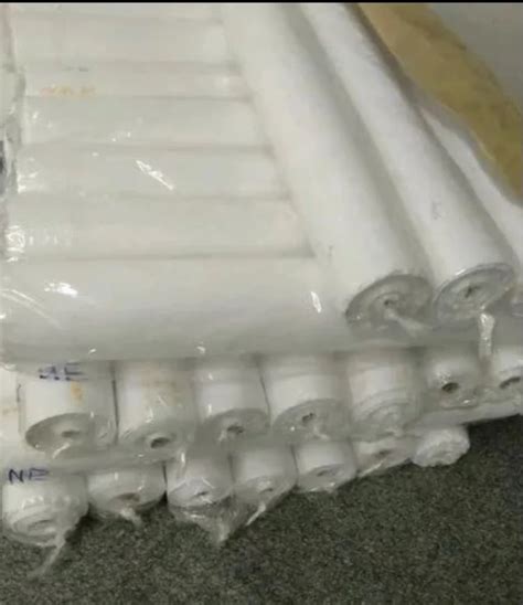 Microdot Interlining Cotton Canvas Fabric White Ldpe At Rs 45 Meter