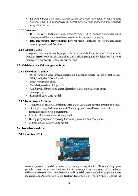Makalah Tentang Arduino Dan Cara Penggunaannya Docx