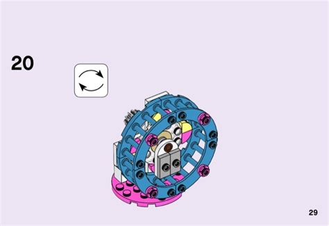 Lego Instructions For Set 41383 Olivias Hamster Playground Friends Pets