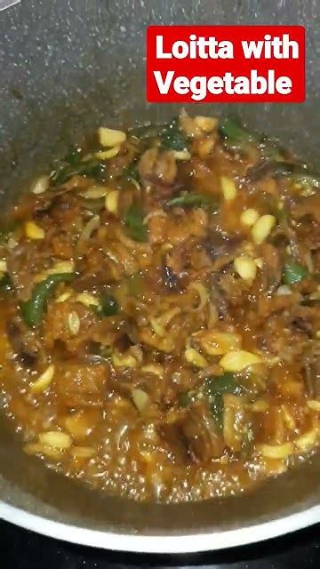 Loitta Sutki With Vegetable Youtube