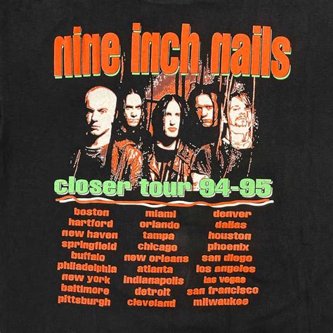Nine Inch Nails Closer Tour 1994 1995 Xl 5728