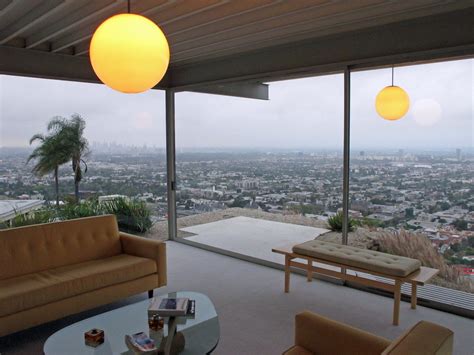 Stahl House Interior View Of Living Room Case Study House Flickr
