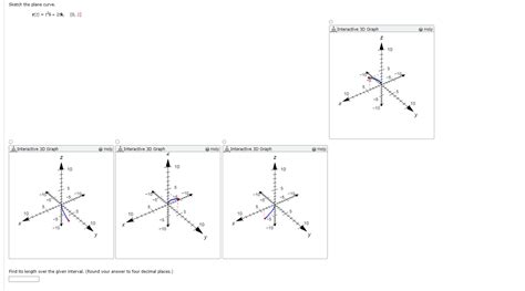 Solved Sketch The Plane Curve R T T I Tk Chegg