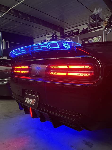 Challenger Diffuser With Brake Light Pep11customz Challenger Diffuser With Brake Light Pep11customz